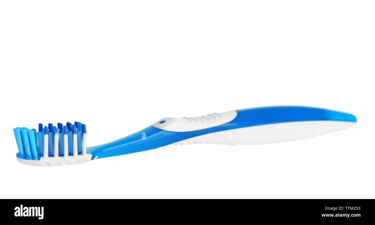 Tooth brush, isolated on white Stock Photo - Alamy