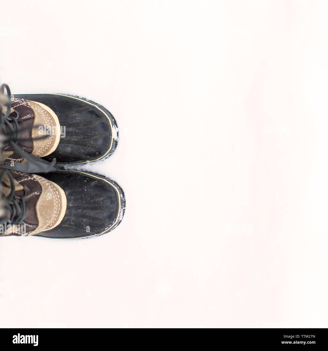 Overhead Shoes Pair High Resolution Stock Photography and Images - Alamy