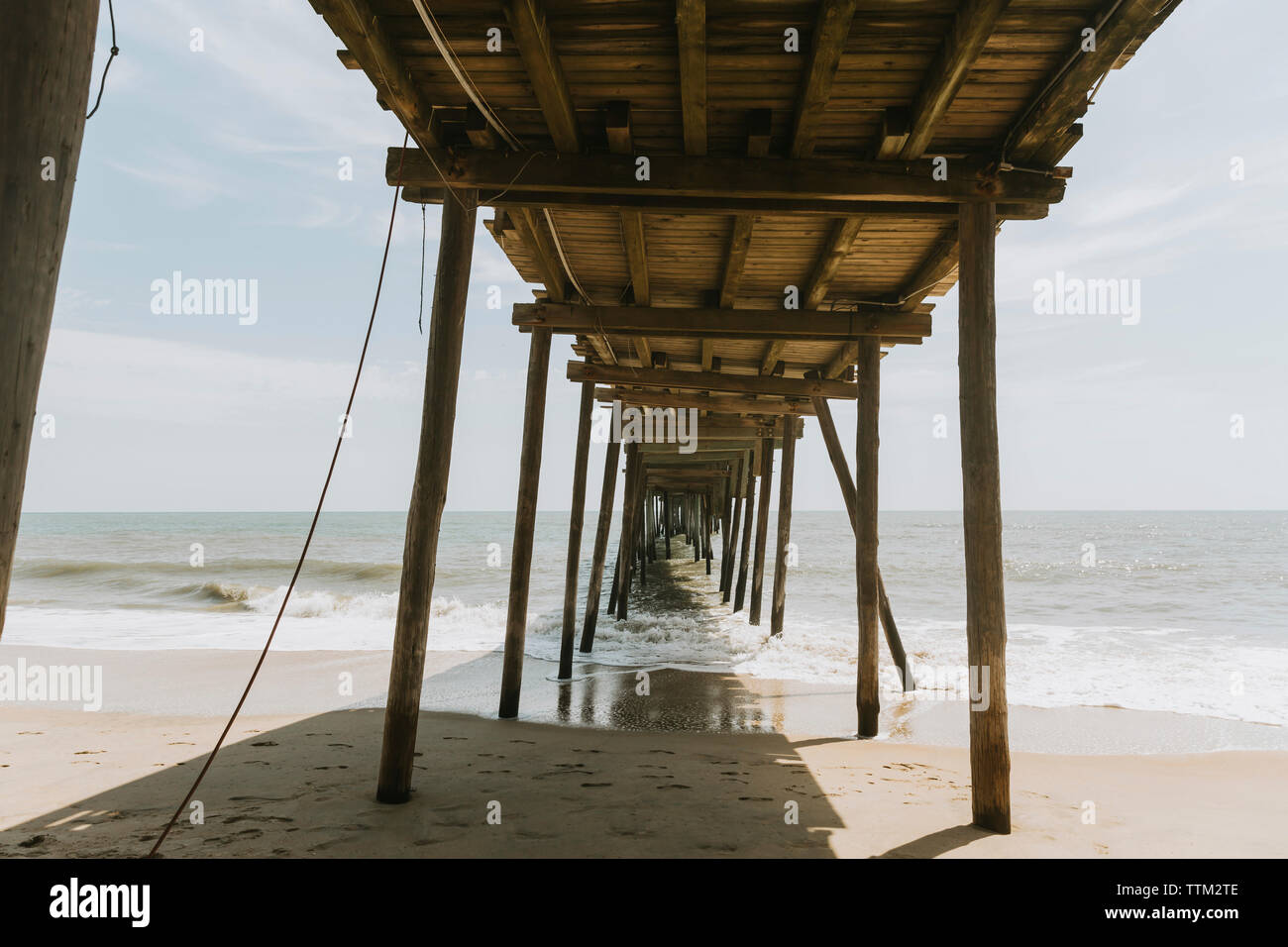Beach horizon perspective hi-res stock photography and images - Alamy