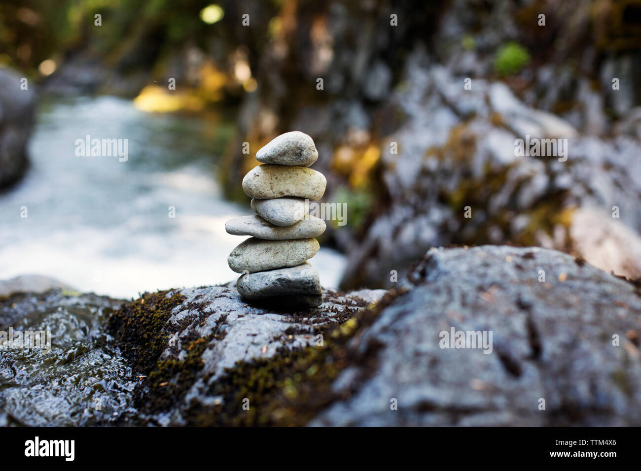 Stack of river rocks hi-res stock photography and images - Alamy