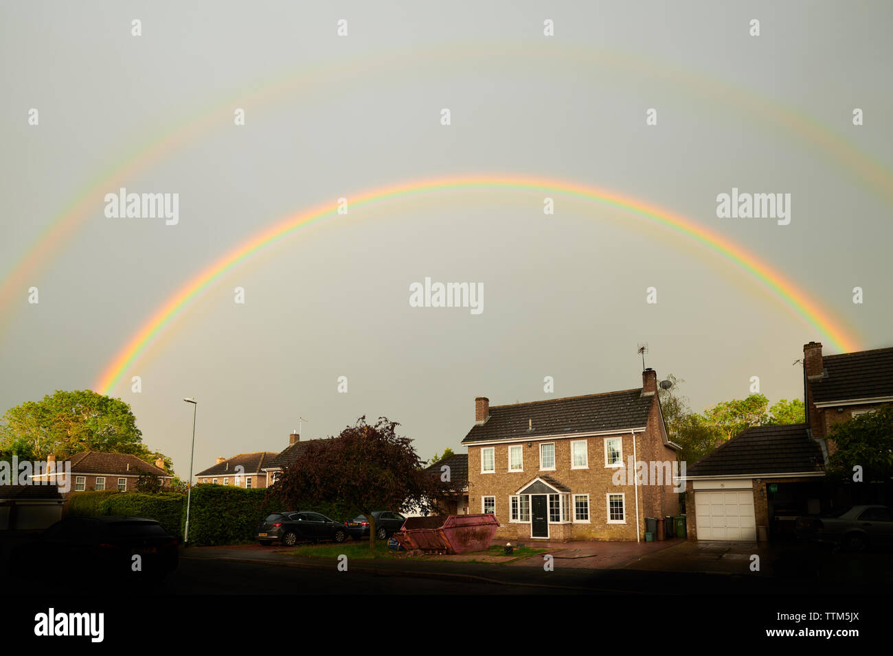 Rainbow house hi-res stock photography and images - Alamy