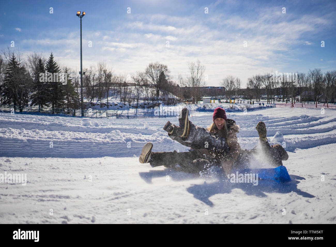 Sliding Downhill High Resolution Stock Photography and Images - Alamy