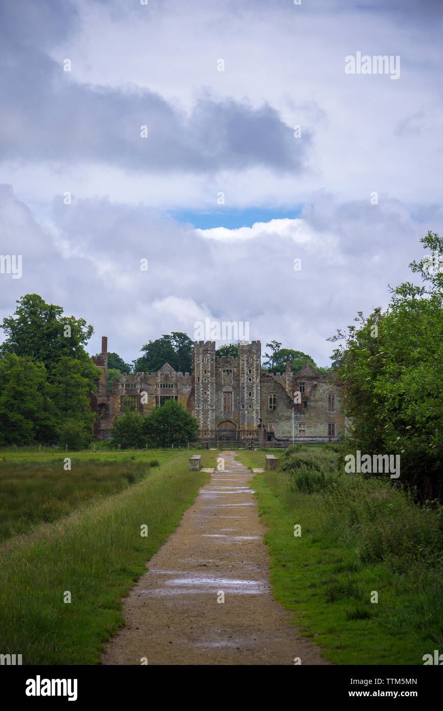 The walled garden at cowdray hi-res stock photography and images - Alamy