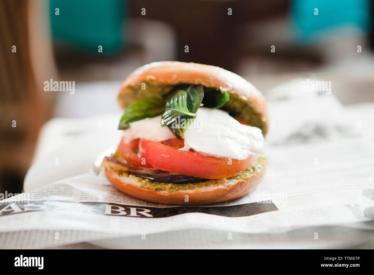 Burger plate hi-res stock photography and images - Alamy