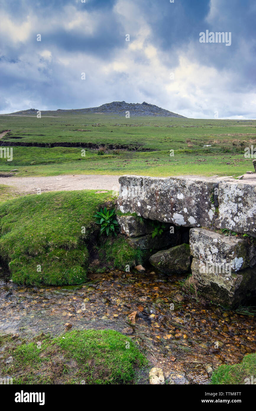 View of Rough Tor in Cornwall, England, UK Stock Photo - Alamy