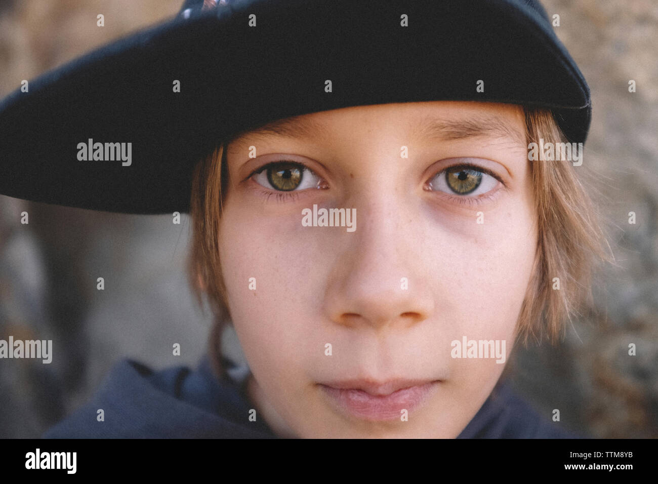 Boy wearing cap hi-res stock photography and images - Alamy