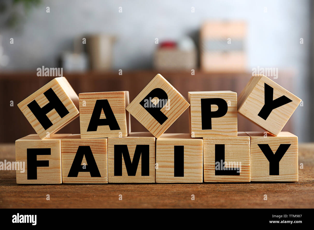 Happy Family Wallpaper Words