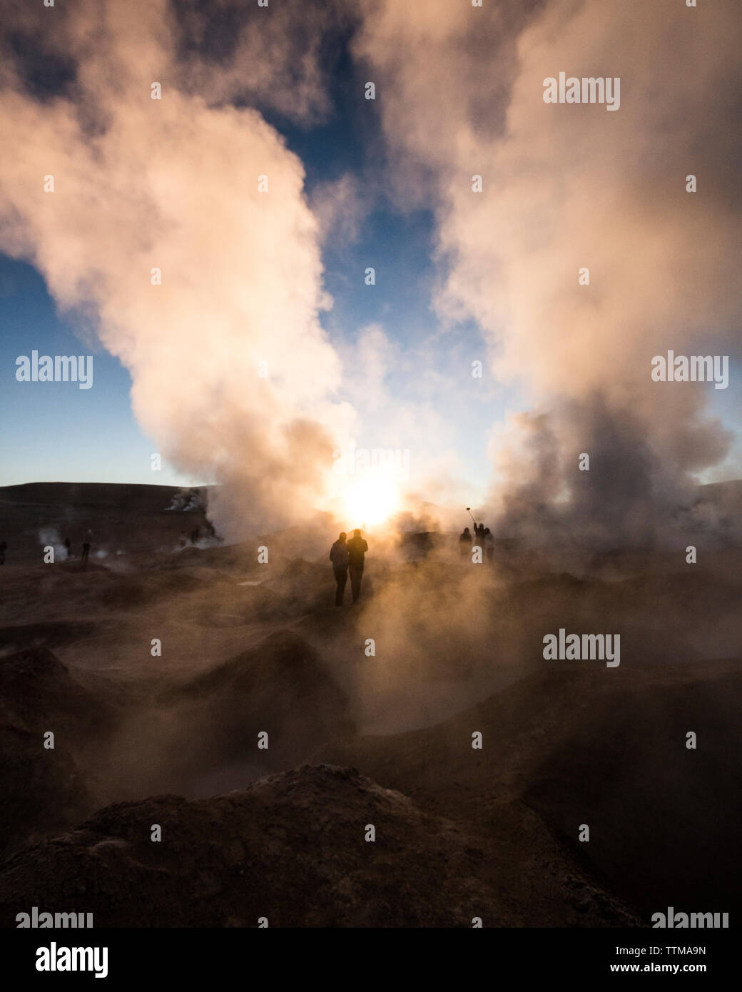 Volcanic silhouette hi-res stock photography and images - Alamy