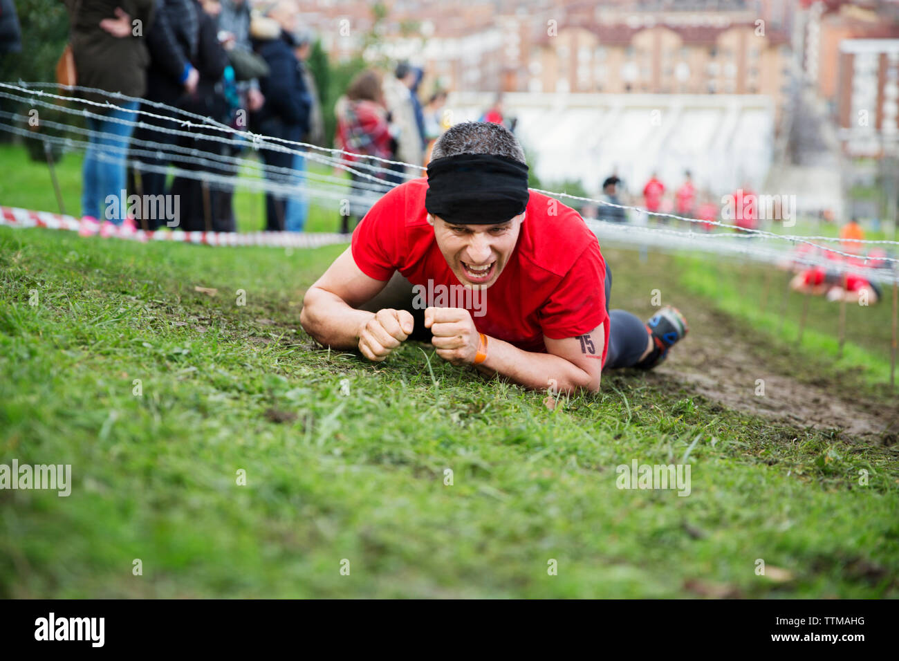 Crawling man hi-res stock photography and images - Alamy