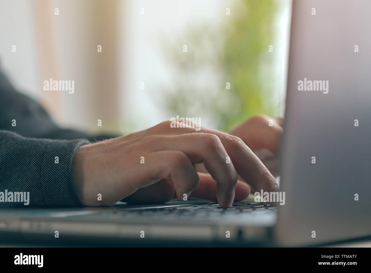 Computer keyboard typing hi-res stock photography and images - Alamy