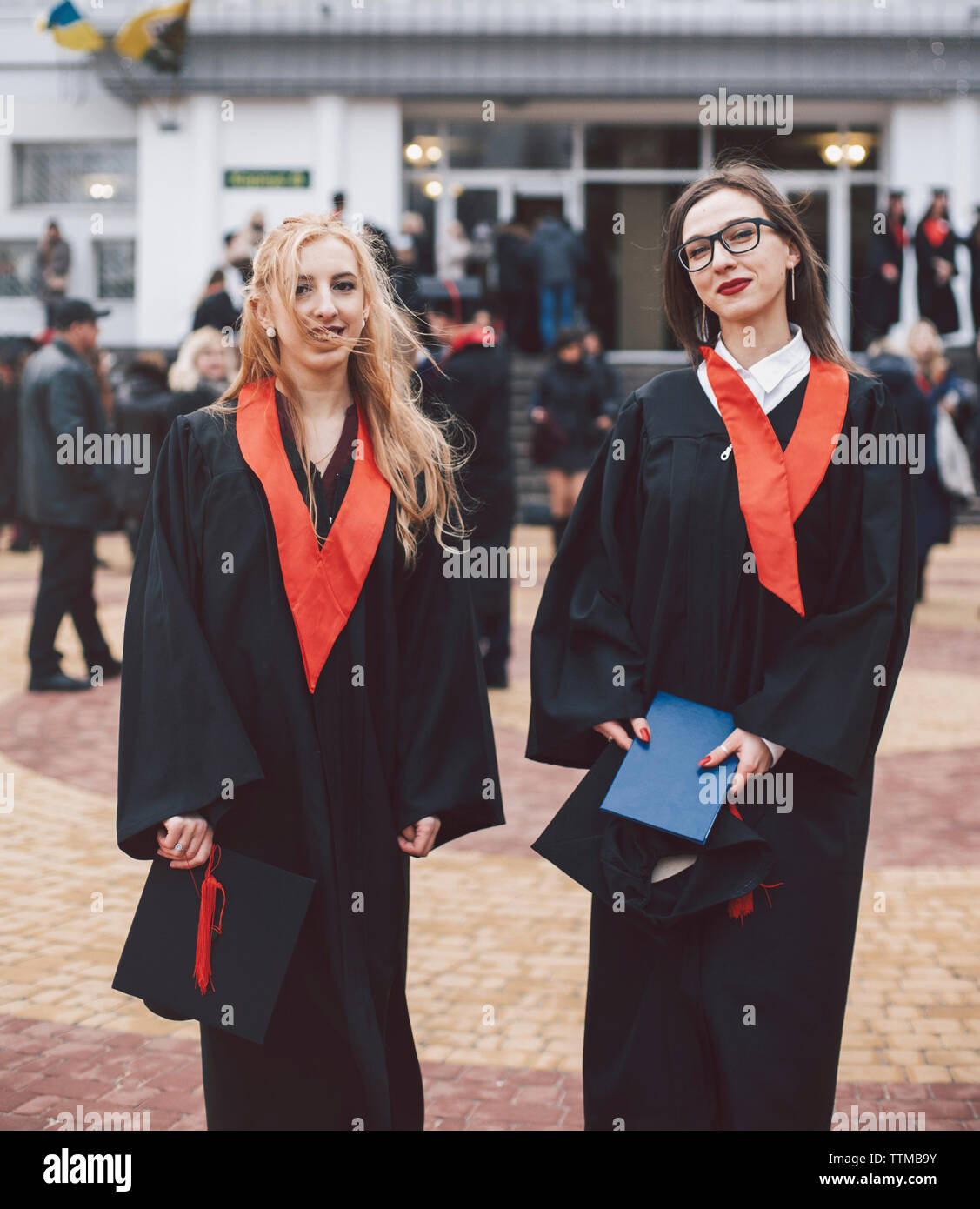 Graduation gowns hi-res stock photography and images - Alamy