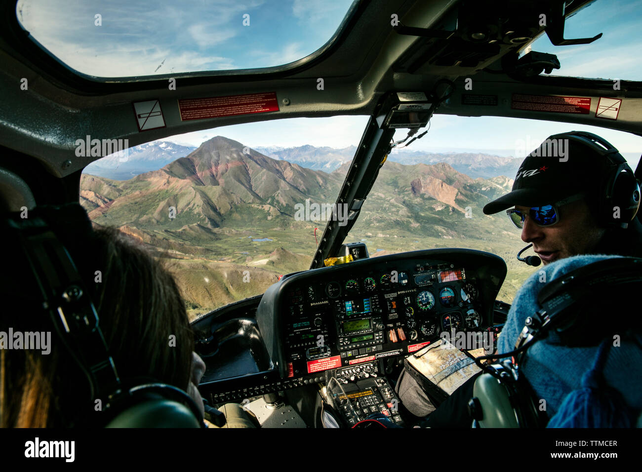 USA, Alaska, Denali, Denali National Park, some of the breathtaking ...