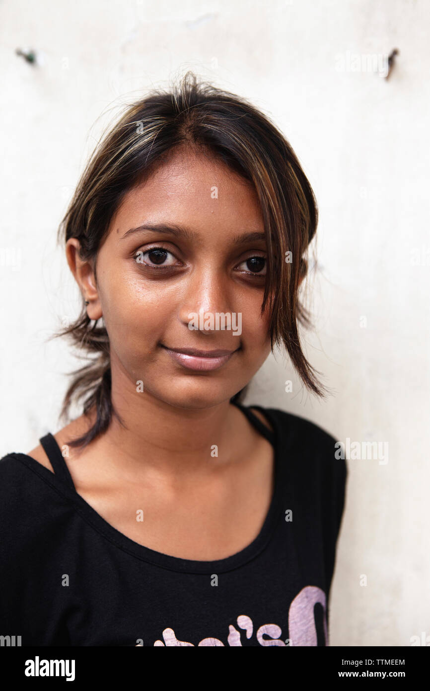 Mauritius portrait young woman hi-res stock photography and images - Alamy