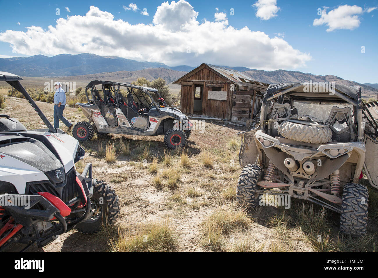 USA, Nevada, Wells, Mustang Monument, A sustainable luxury eco friendly ...