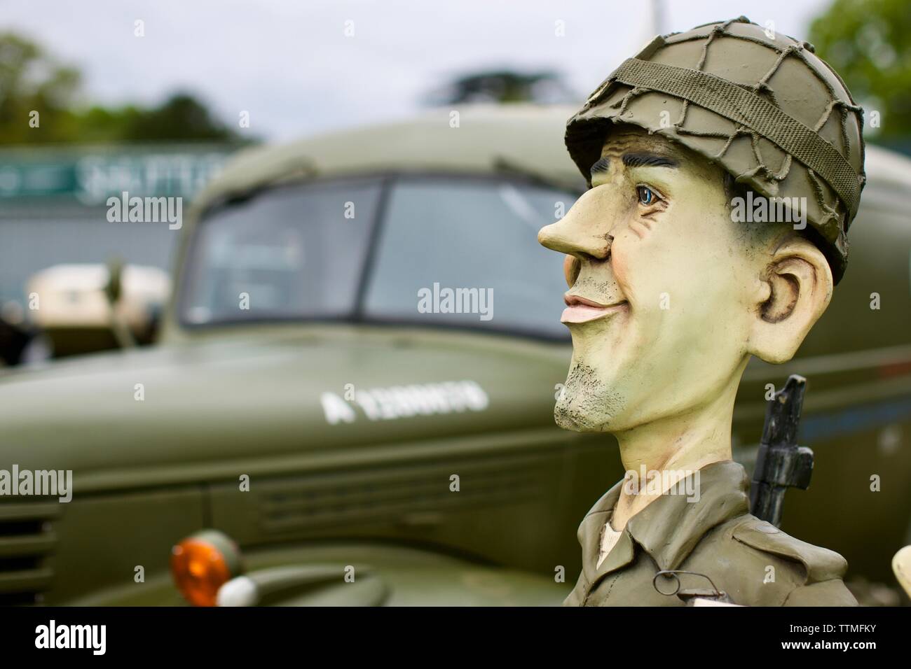 Ww2 Smiling Soldier High Resolution Stock Photography and Images - Alamy