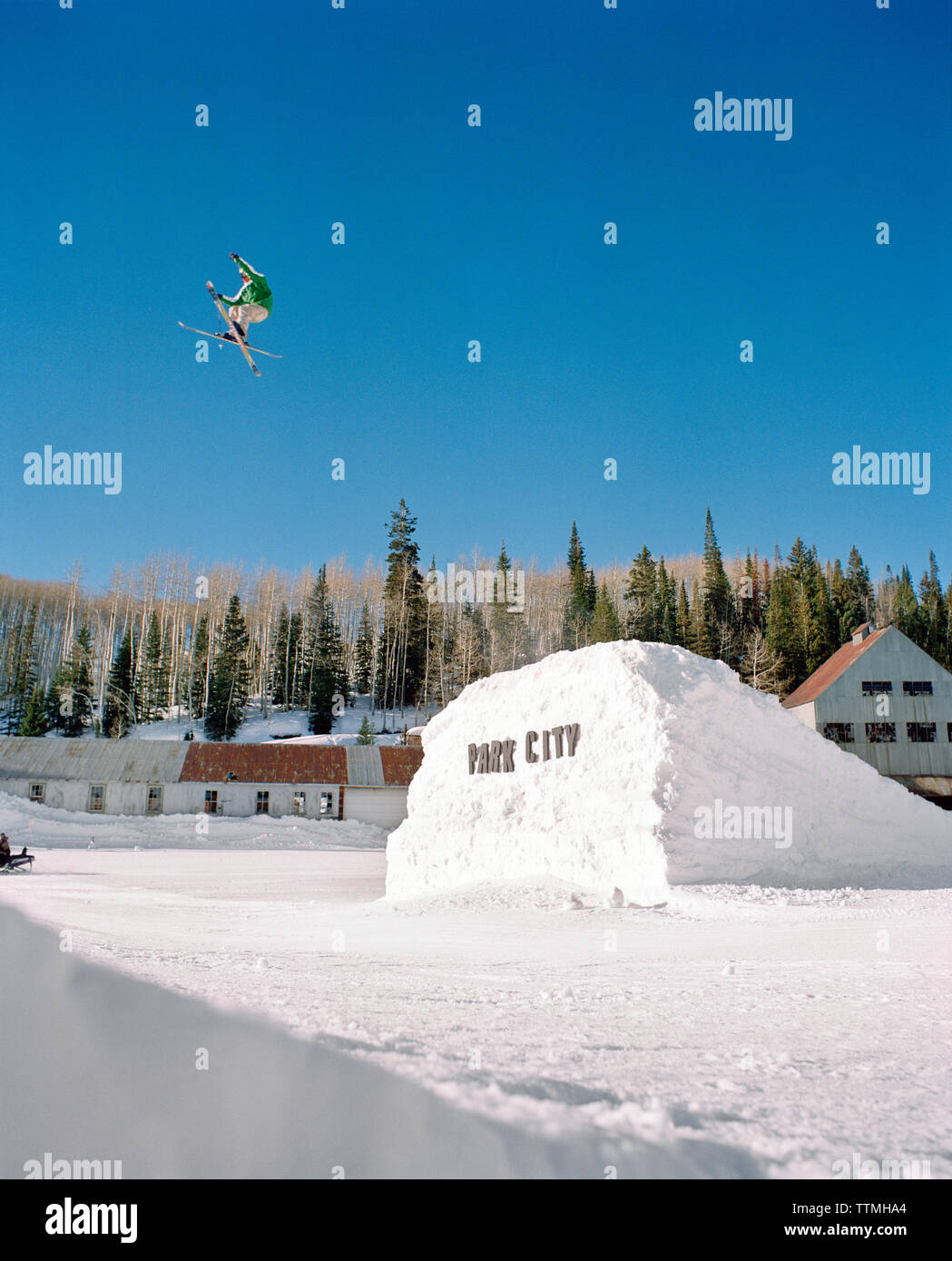 Ski jump structure hi-res stock photography and images - Alamy