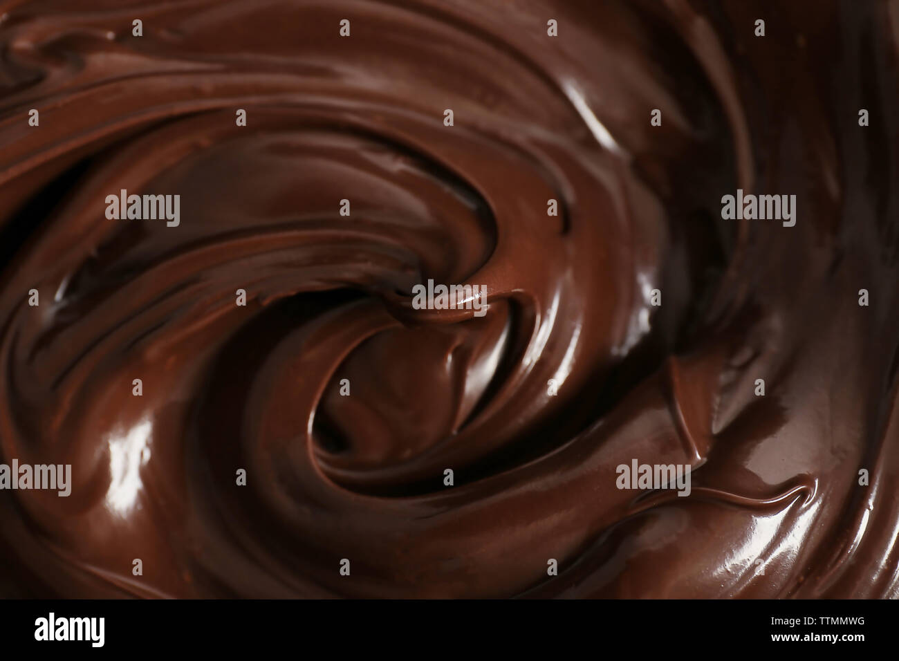 Melted chocolate background Stock Photo - Alamy