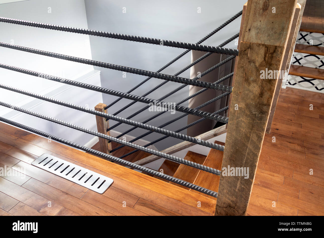Stair case modern house hi-res stock photography and images - Alamy