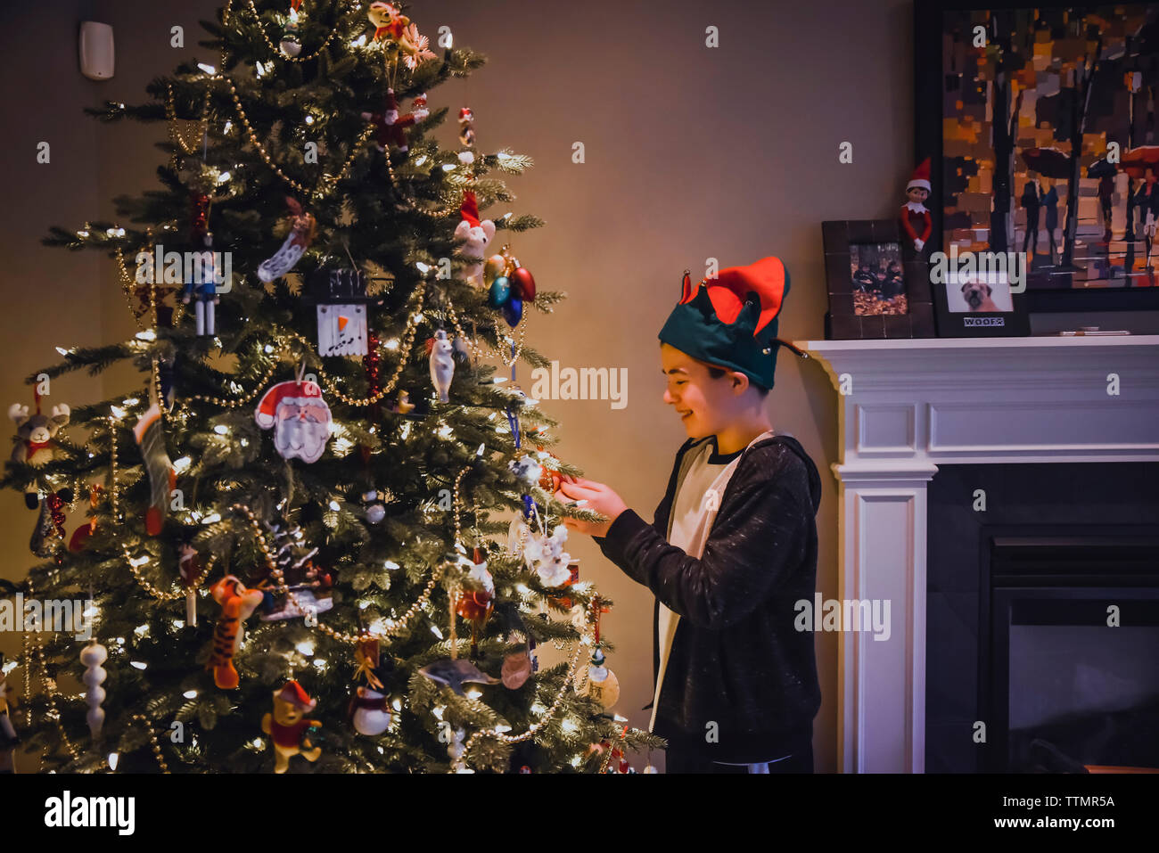 Elf hat hi-res stock photography and images - Alamy