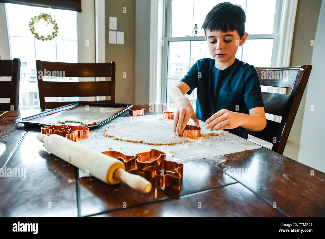 Boy cookies hi-res stock photography and images - Alamy