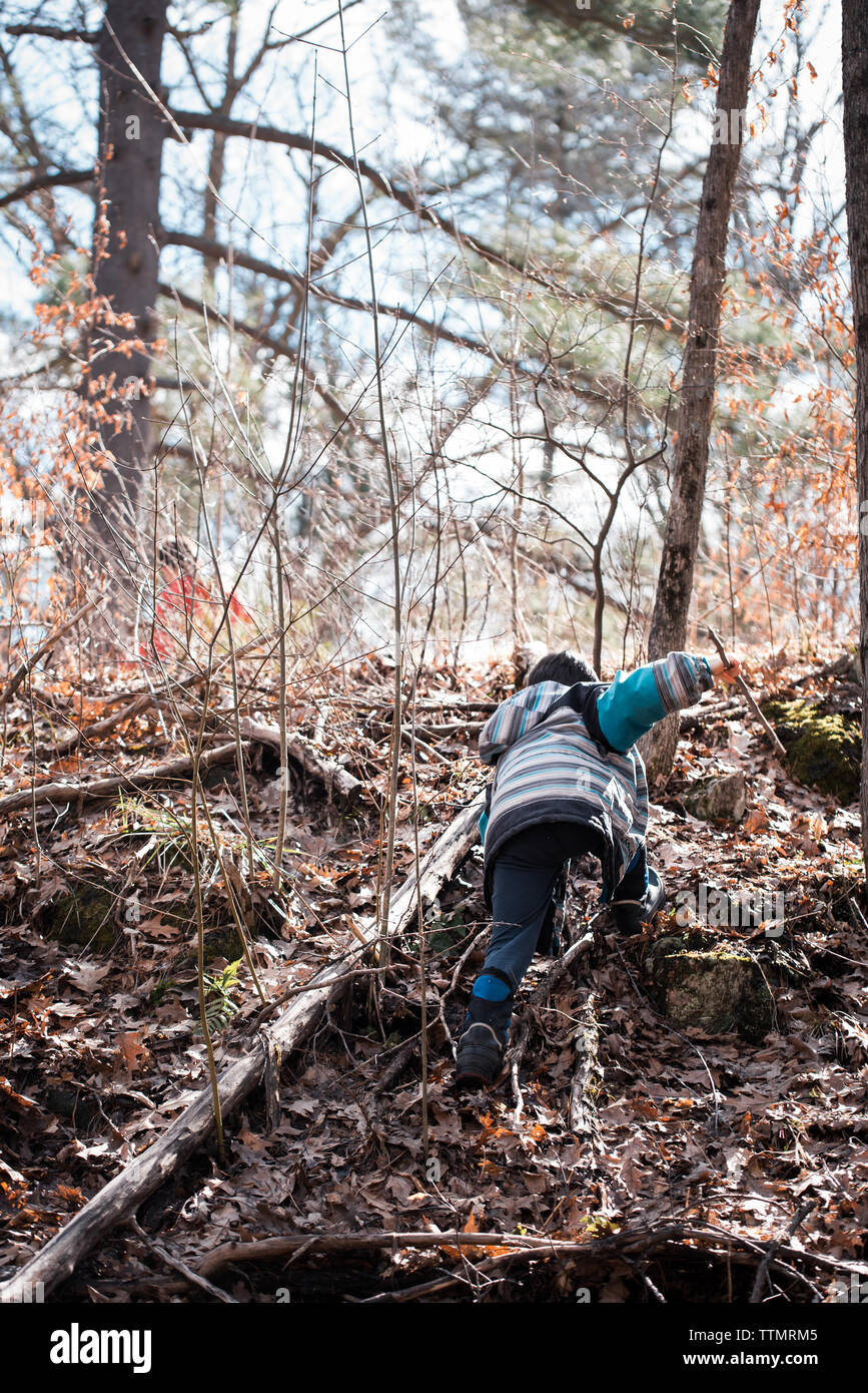 Crawling Up Steep Hill