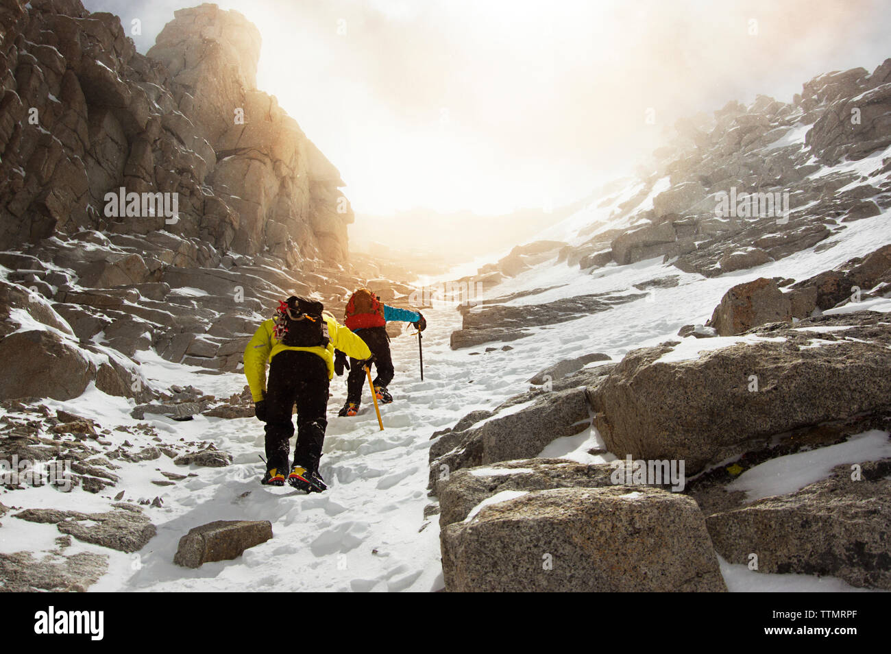 Climbing mount whitney hi-res stock photography and images - Alamy