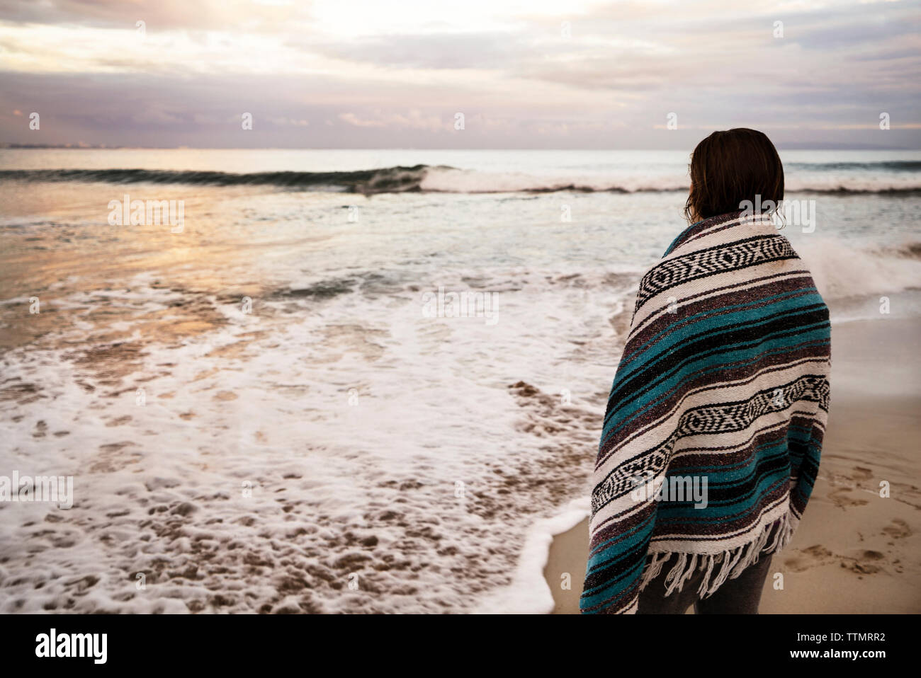 Wrapped in blanket hi-res stock photography and images - Alamy