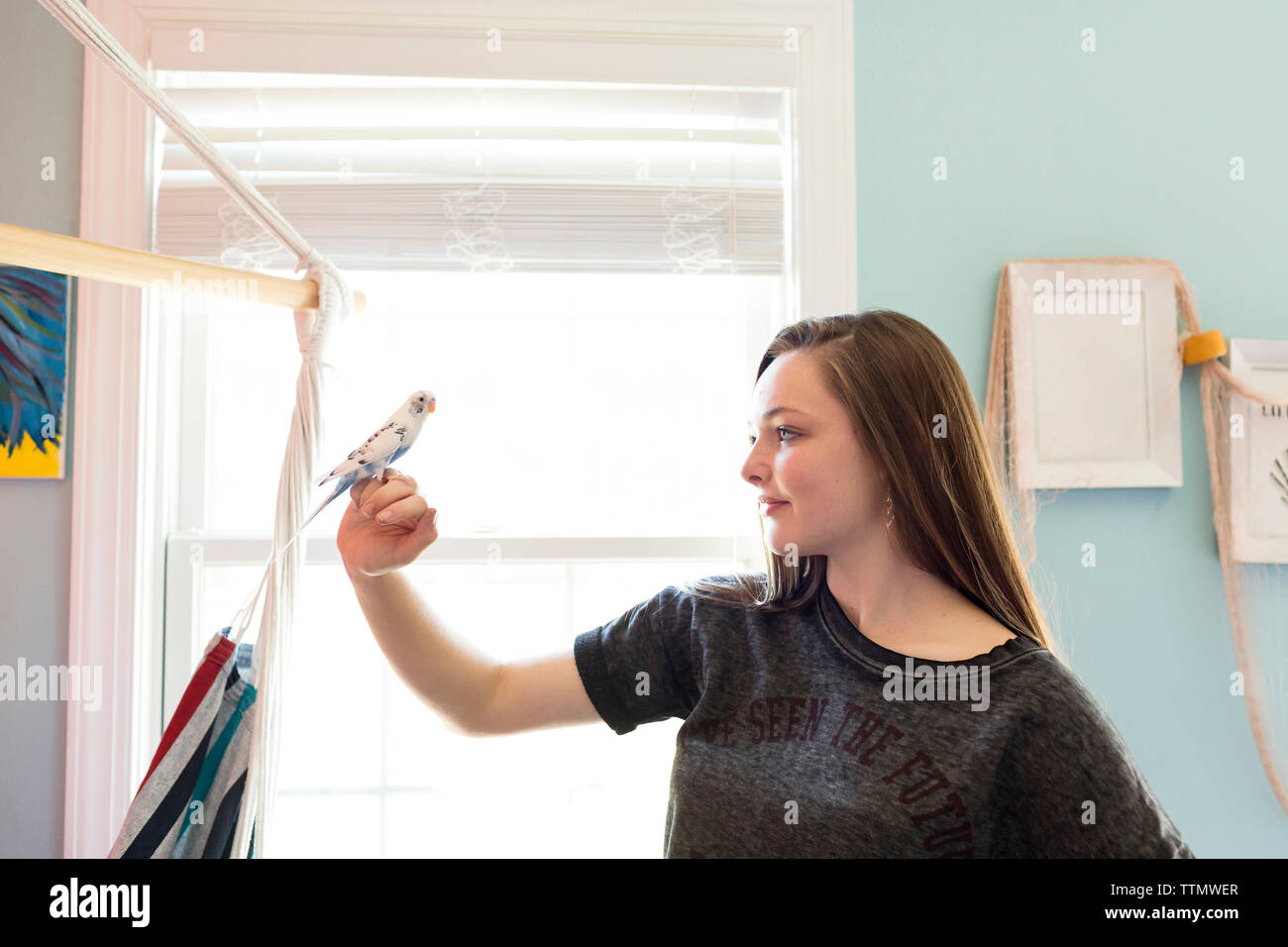 Woman bird view hi-res stock photography and images - Alamy