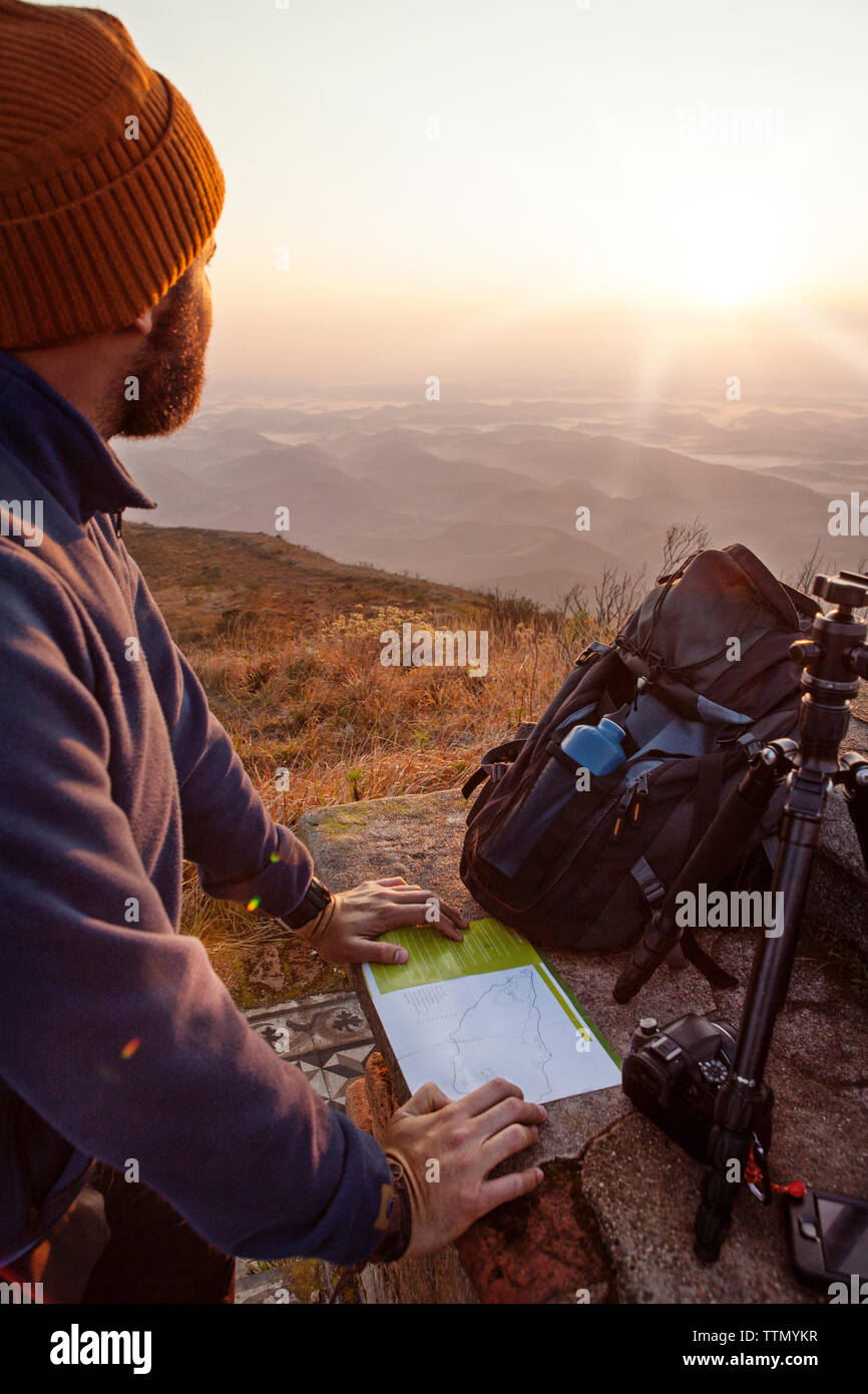 Observation map hi-res stock photography and images - Alamy