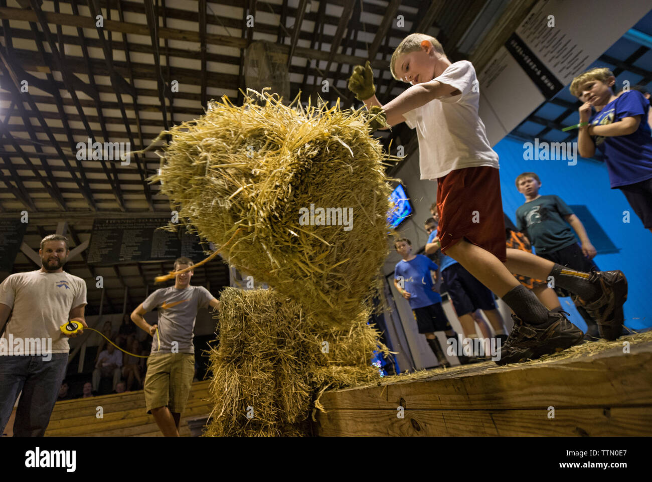 UNITED STATES - July 25, 2016: William Lotman, 6 years-old of ...