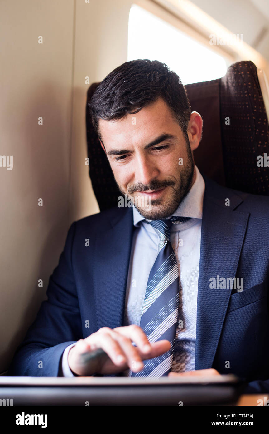 Person train tablet hi-res stock photography and images - Alamy