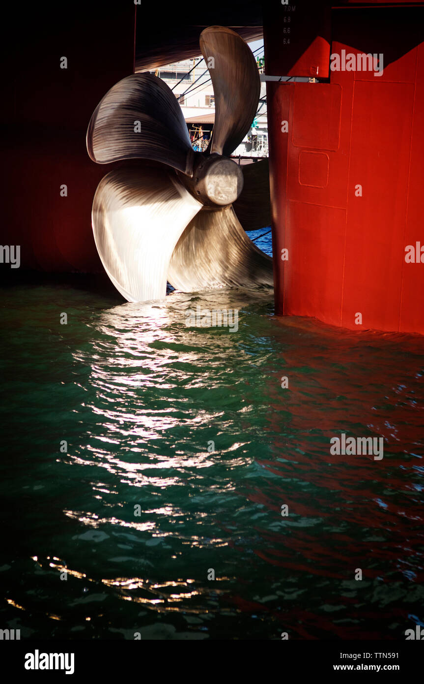 Ship Propeller High Resolution Stock Photography and Images - Alamy