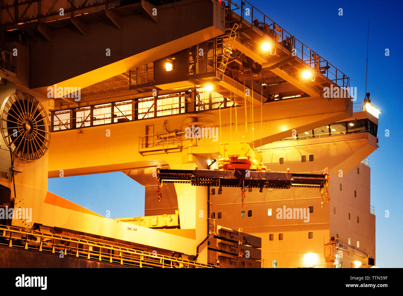 Illuminated dock hi-res stock photography and images - Alamy