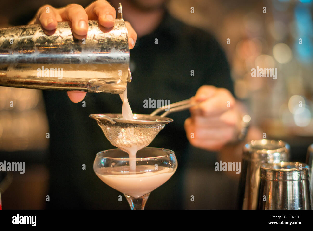 Bartender strainer hi-res stock photography and images - Alamy
