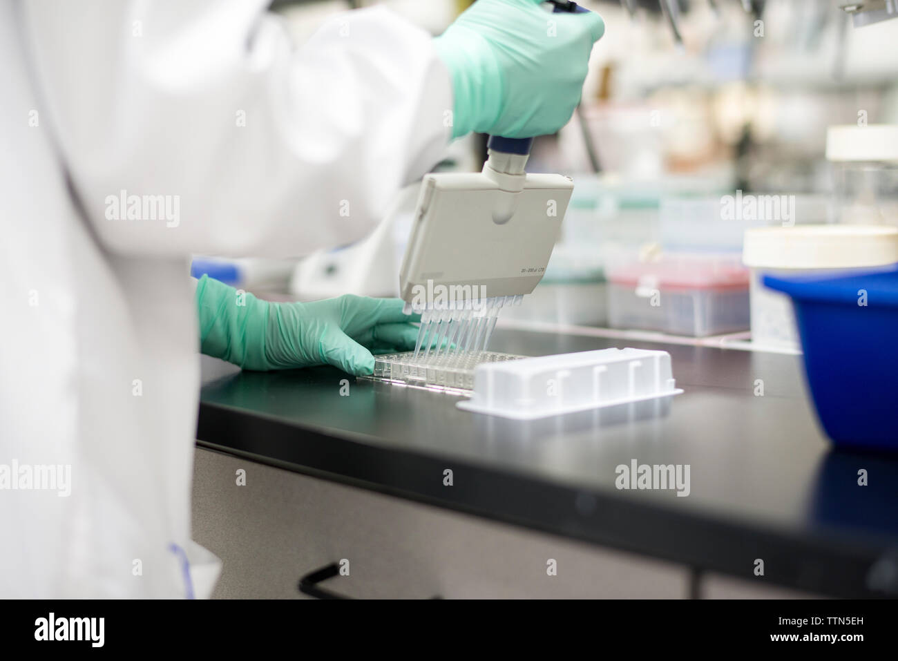 Medical scientist working in laboratory hi-res stock photography and ...