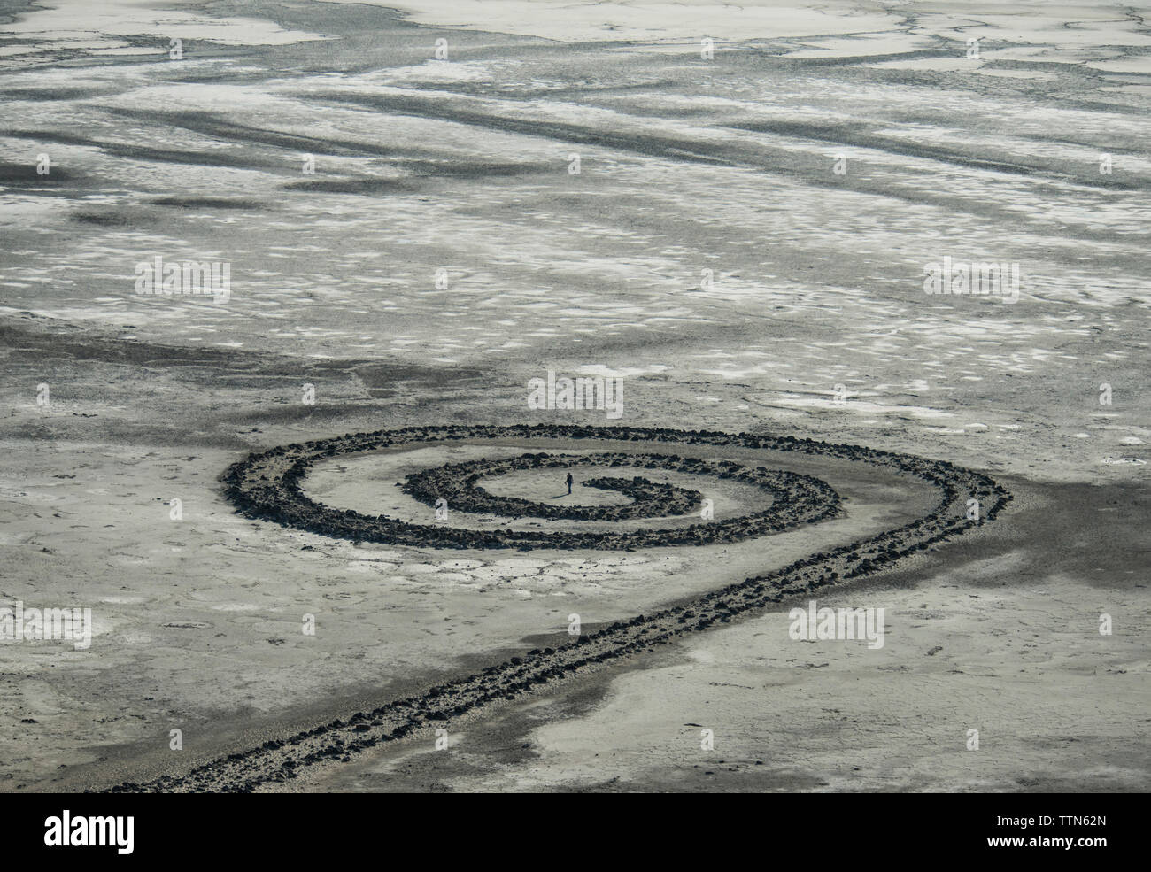 Spiral jetty hi-res stock photography and images - Alamy