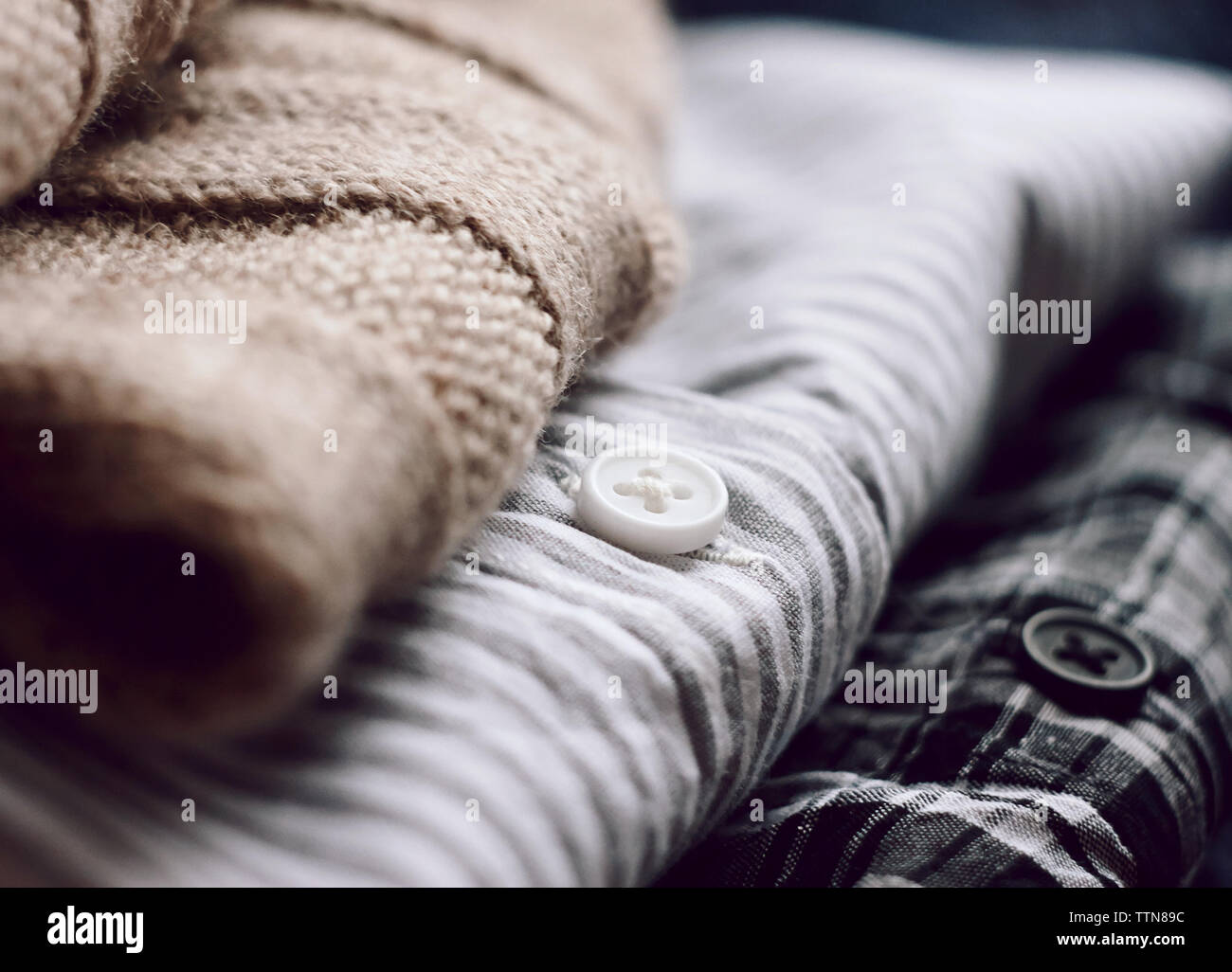 Stack of clothes hi-res stock photography and images - Alamy