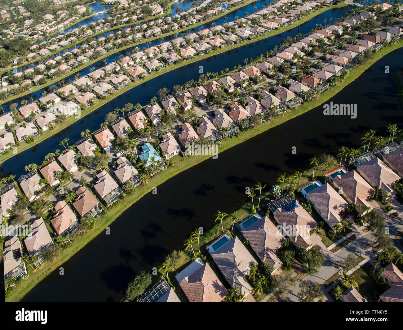 Florida usa canals hi-res stock photography and images - Alamy