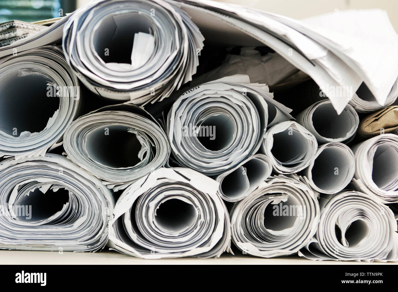 Bundles of papers hi-res stock photography and images - Alamy