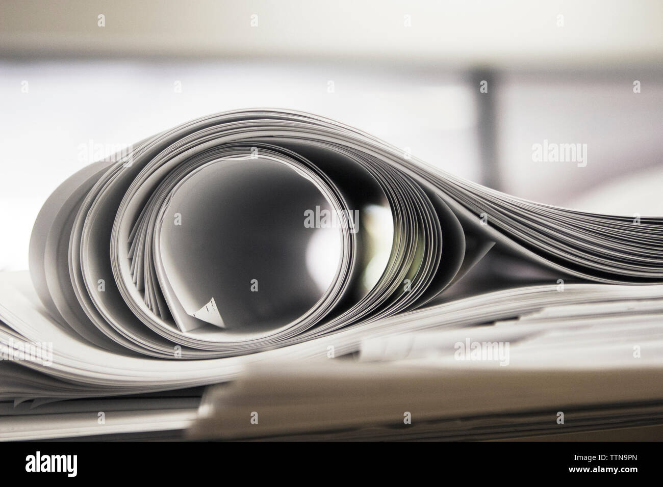 Rolled up blueprints hi-res stock photography and images - Alamy