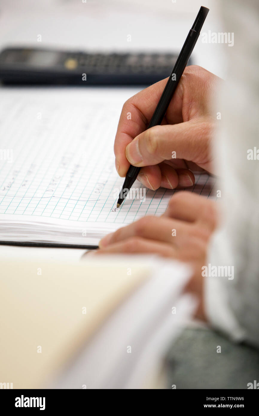Scientist taking notes Stock Photo - Alamy