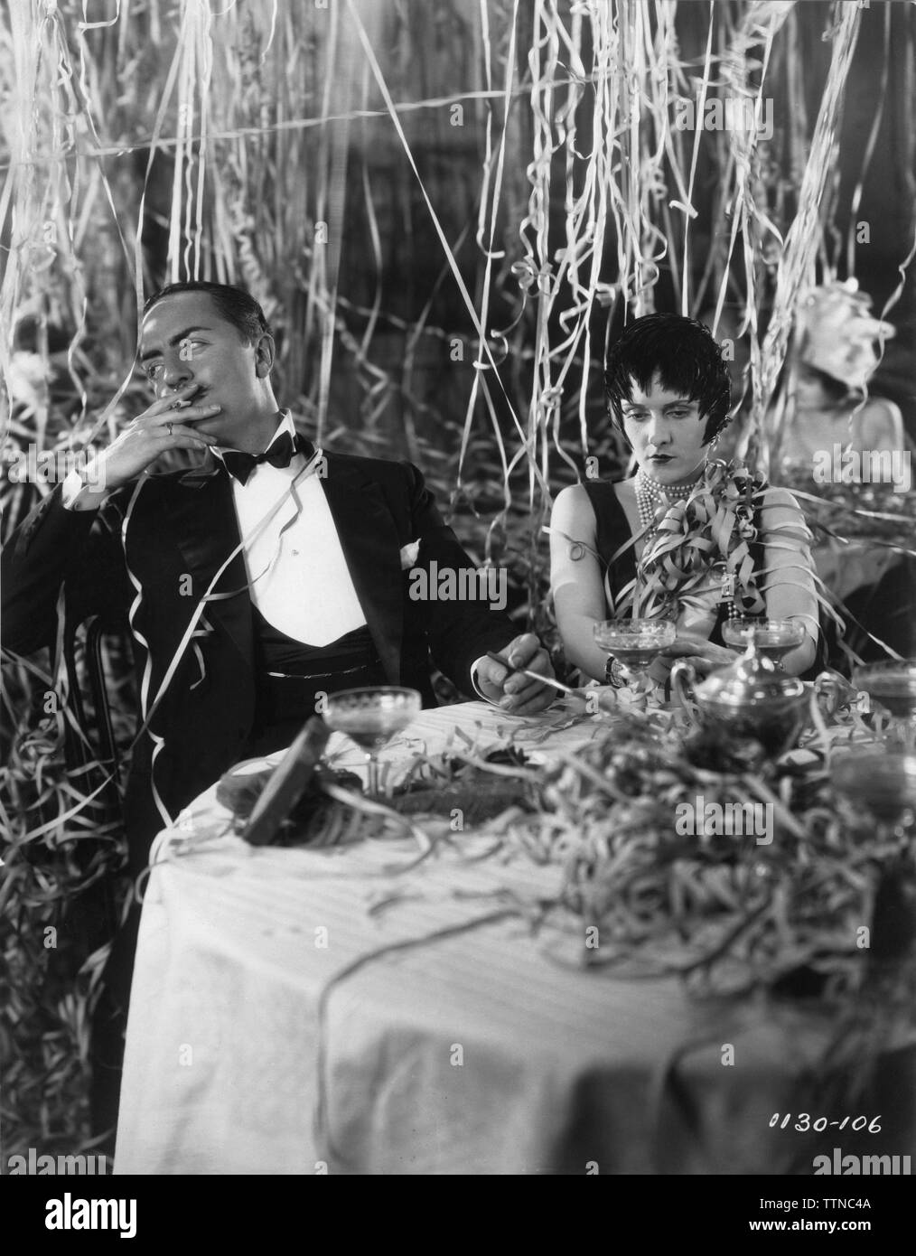 Silent movie party hi-res stock photography and images - Alamy