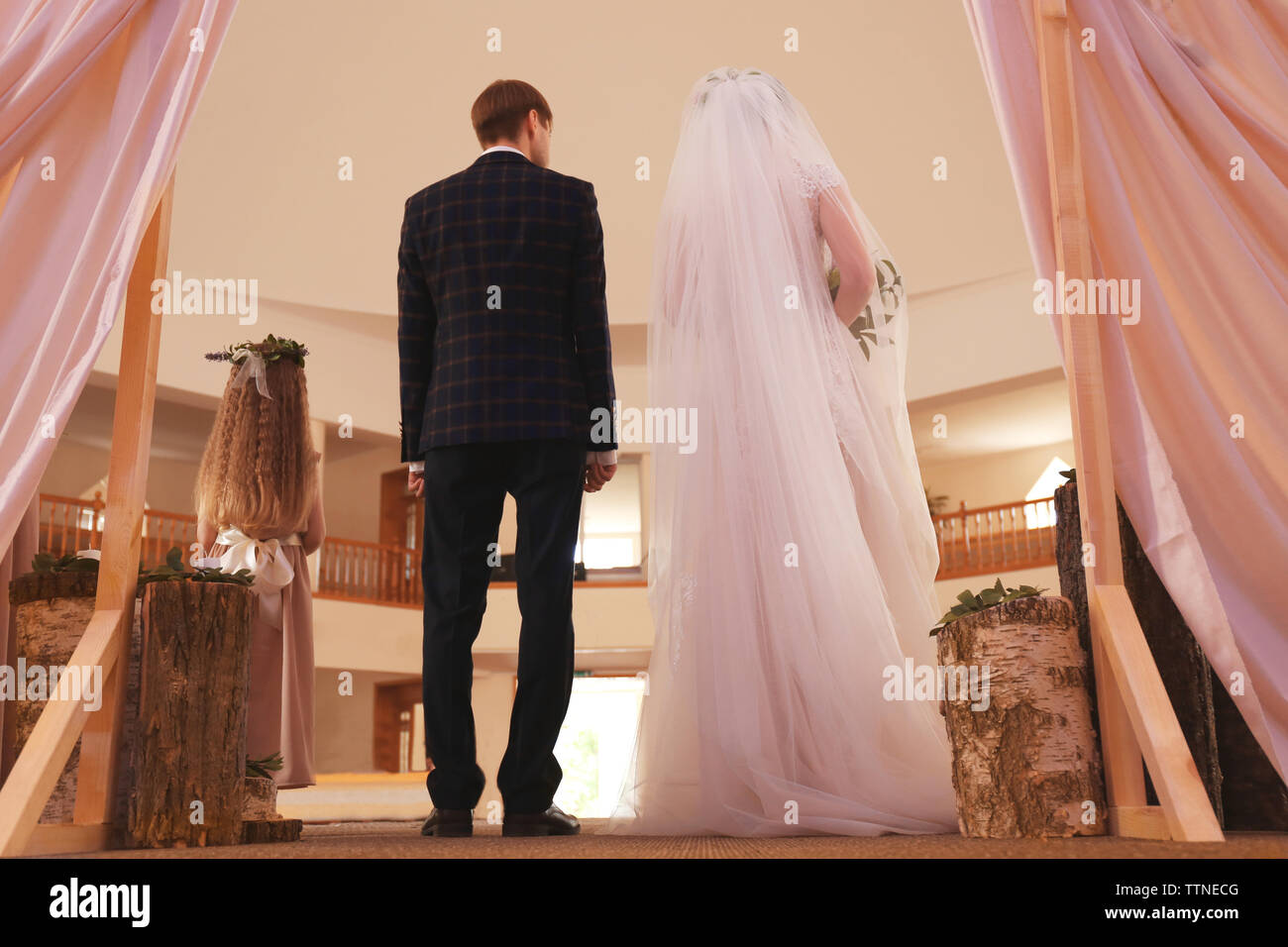 Altar Church Bride Groom Stock Photos & Altar Church Bride Groom Stock ...