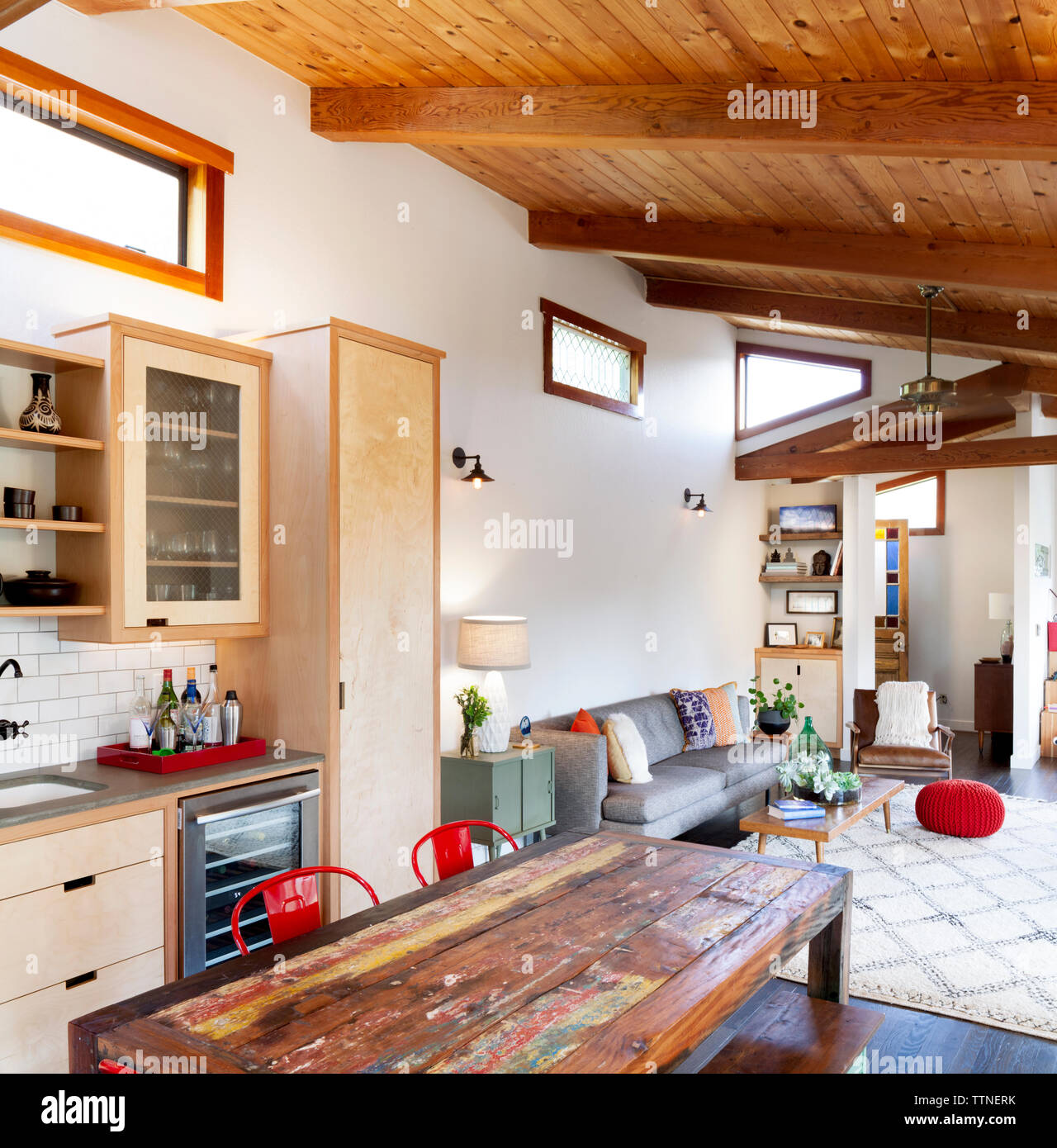 Interior of home Stock Photo - Alamy