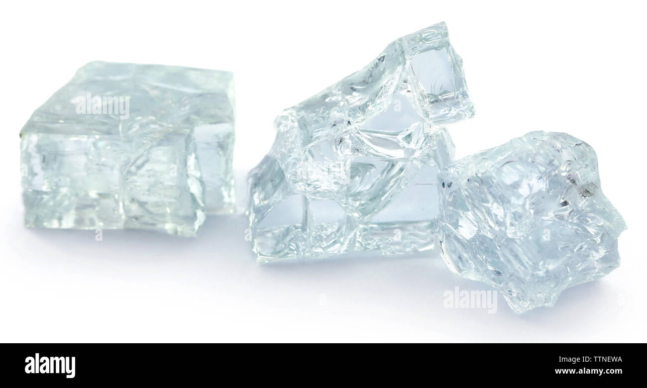 Shattered window background glass Cut Out Stock Images & Pictures - Alamy