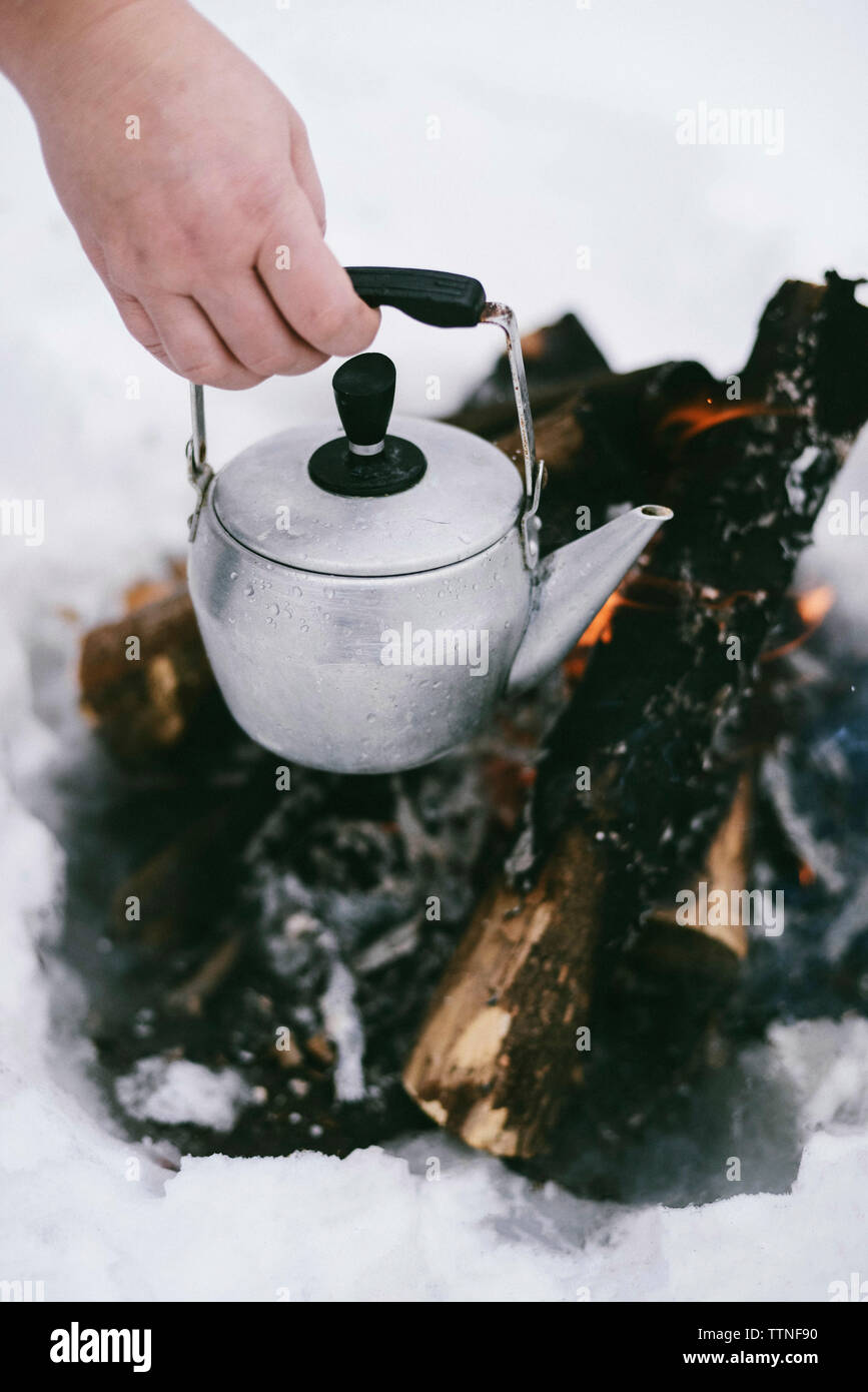 Campfire Kettle High Resolution Stock Photography and Images - Alamy