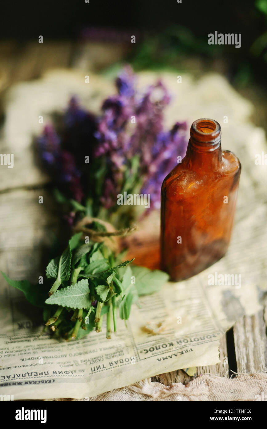 Still life with newspaper hi-res stock photography and images - Alamy