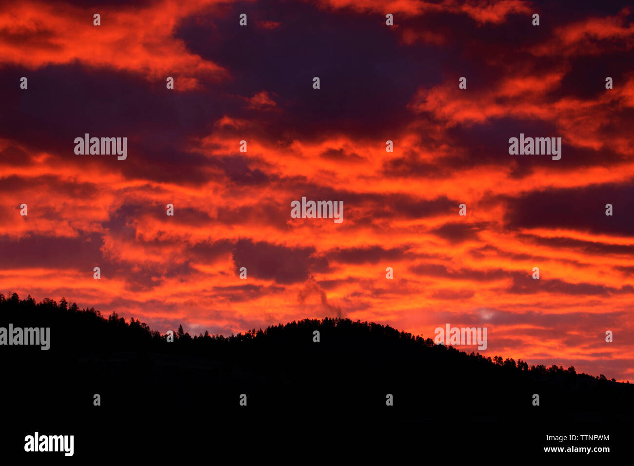 Sunrise, Black Sandy State Park, Montana Stock Photo - Alamy