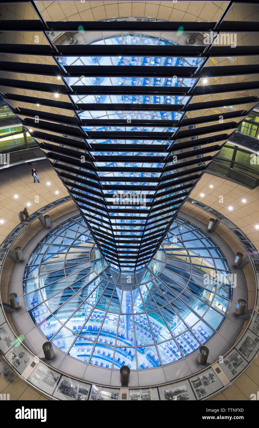 Reichstag Dome, The Reichstag Building, Berlin, Germany, Europe Stock Photo - Alamy