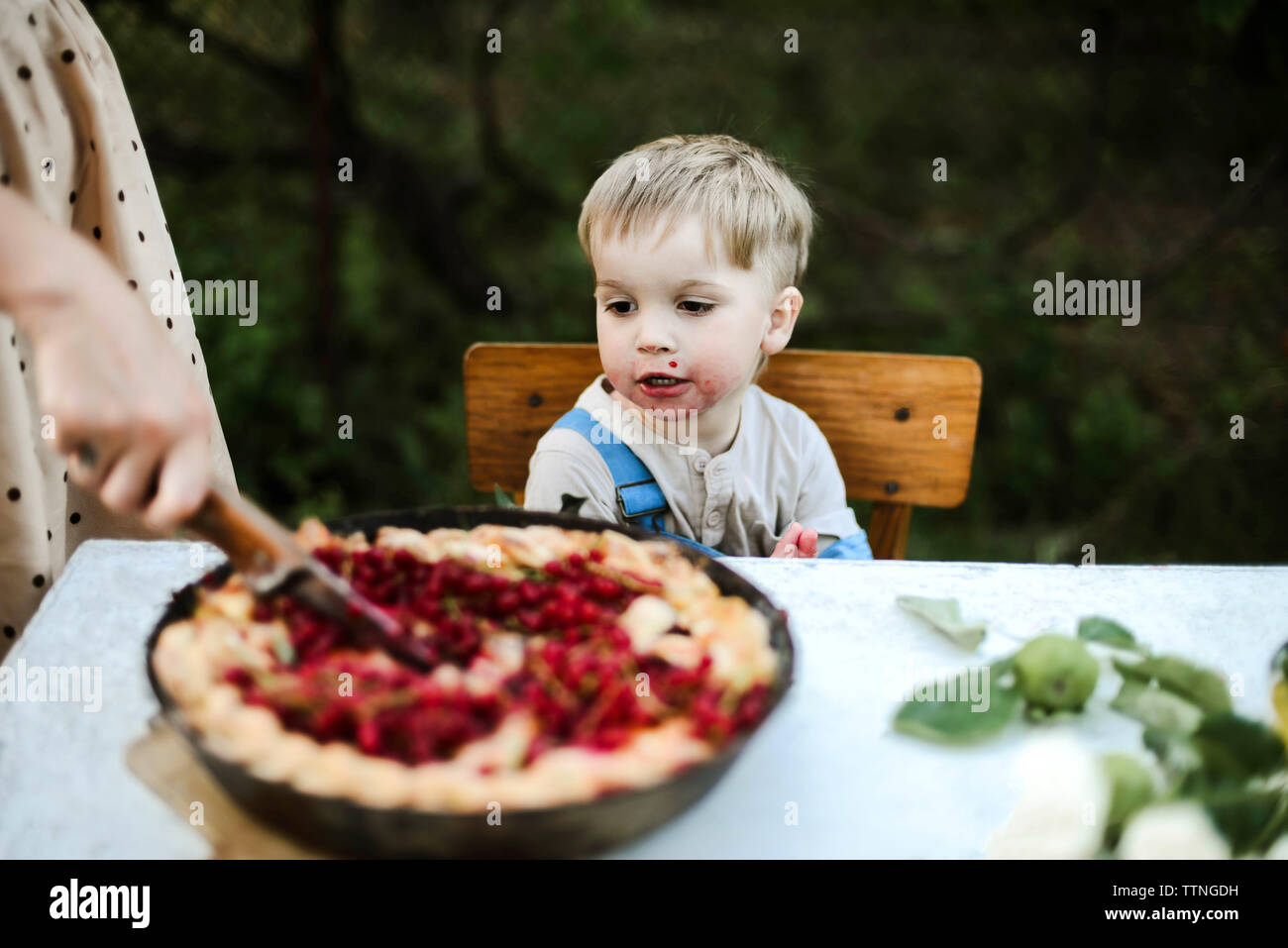 Apple Pie Person Eating